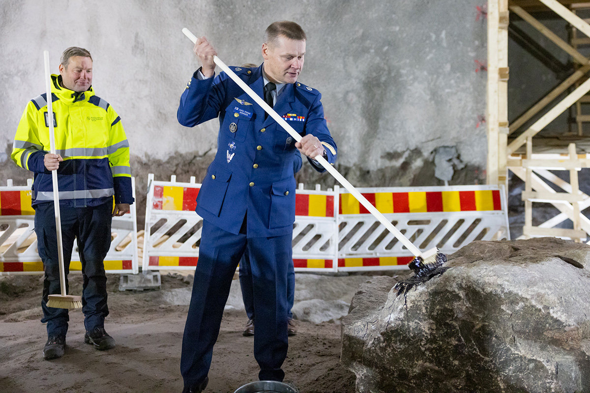 Infrastructure construction for F-35 fighters at Rovaniemi air base is ...